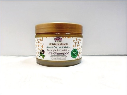 African Pride Moisture Miracle Pre Shampoo 12 oz | Wonderful Beauty Sup