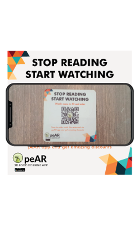 Augmented Reality Menu | PeAR Technologies