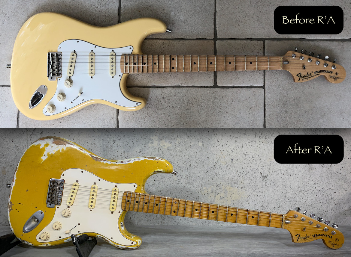 Fender Stratocaster Yngwie Malmsteen relic style