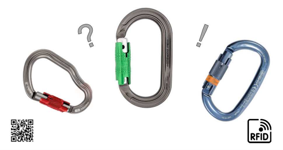 Comparing RFID and QR Code Technologies on Rope Access Carabiners
