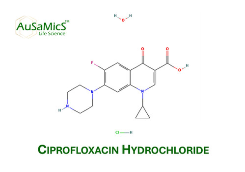 Ciprofloxacin Hydrochloride | AuSaMicS Australia