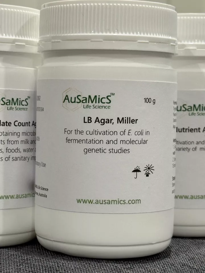 LB Agar, Miller | AuSaMicS Australia