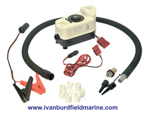 Inflatable boat pump - 12v Bravo BP-1 | ivan-b-marine