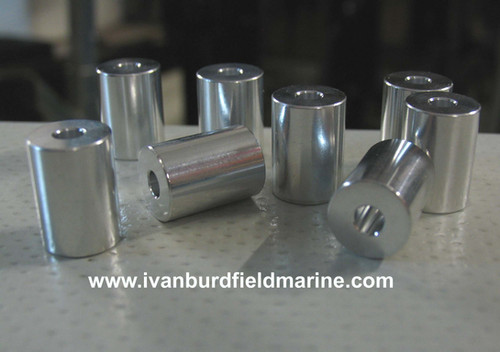 Inflatable boat Launch wheel spacers | ivan-b-marine