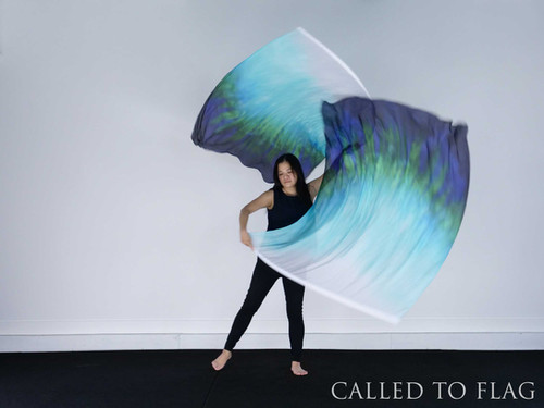 +Large Size // Seeing the Unseen // Silk Flags (Set of 2) | CALLEDtoFlag