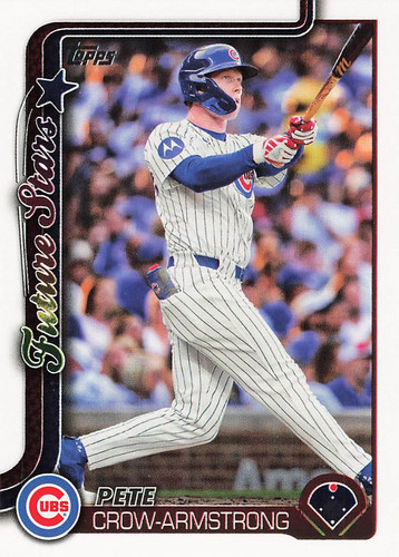 Pete Crow Armstrong 2025 Topps Series 1 Baseball Future Stars Card No