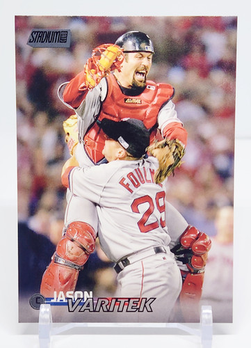 Jason Varitek 2023 Topps Stadium Club Baseball Red Parallel Card (Red ...