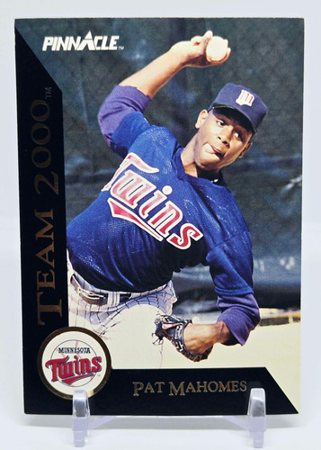 Pat Mahomes 1992 Pinnacle Baseball Team 2000 Series 2 Card No 80 (Twins ...