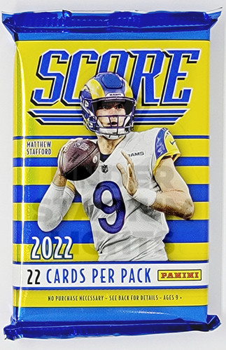 2022 Score Football 22-Card Blaster Pack | Under Stadium Lights