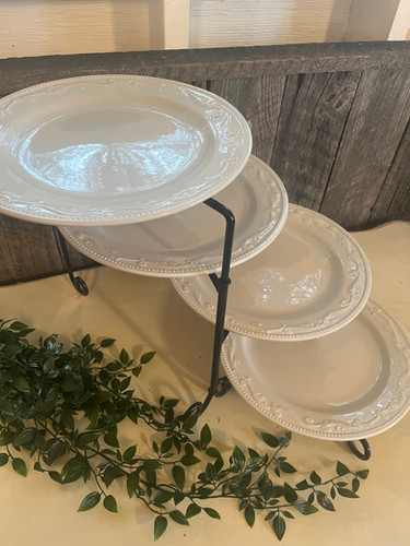 4 Tier Plate Stand | Diamond in the Rough