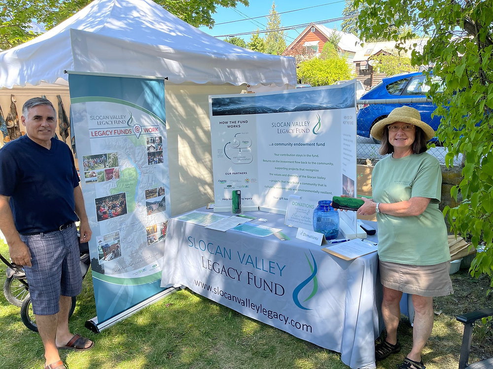 Raising awareness in New Denver