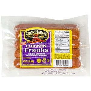 Shor Habor Hot Dogs - 12 per case | Kosher Budget