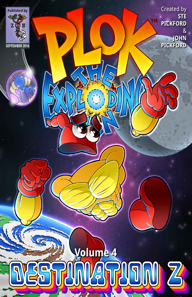 Plok The Exploding Man Vol 4 Destination Z