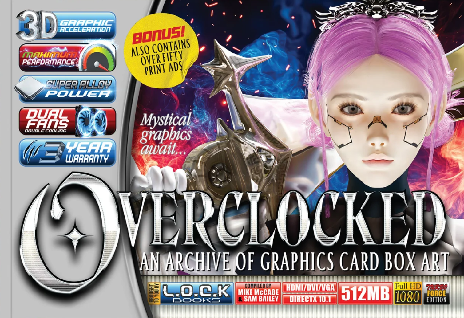 OVERCLOCKED: AN ARCHIVE OF GRAPHICS CARD BOX ART