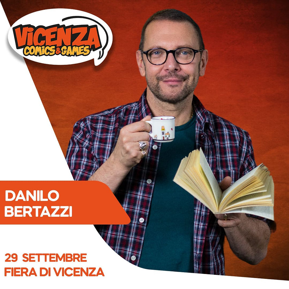 Fondi di caffè, il nuovo show di Danilo Bertazzi a Vicenza Comics&Games
