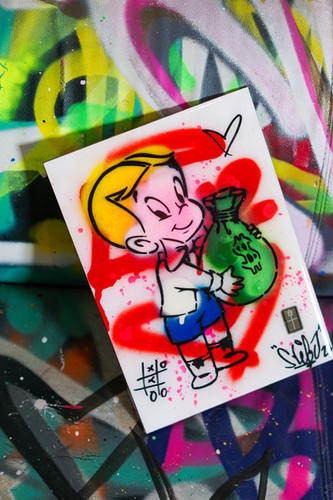 Mini Graffiti Richie Rich | Stebo Art