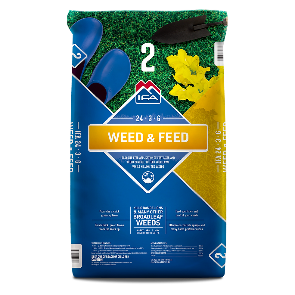 IFA Step 2 - Weed & Feed | rockin-e