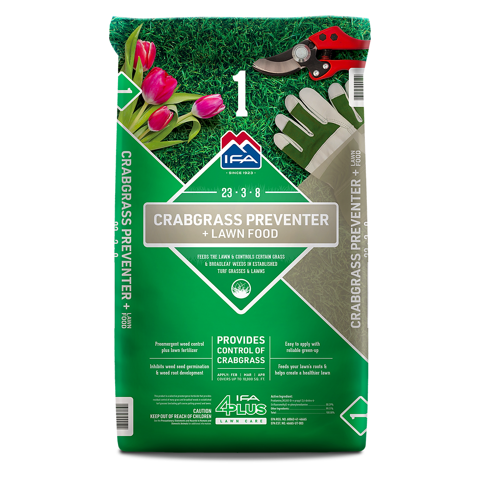IFA Step 1 - Crabgrass & Weed Preventer | rockin-e