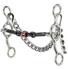 Reinsman Jr. Cowhorse Smooth Dogbone with Roller | rockin-e