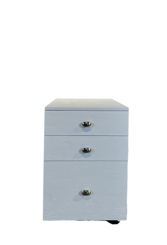 CAMILA CABINET WHITE 3 DRAWER | PTH FURNITURE