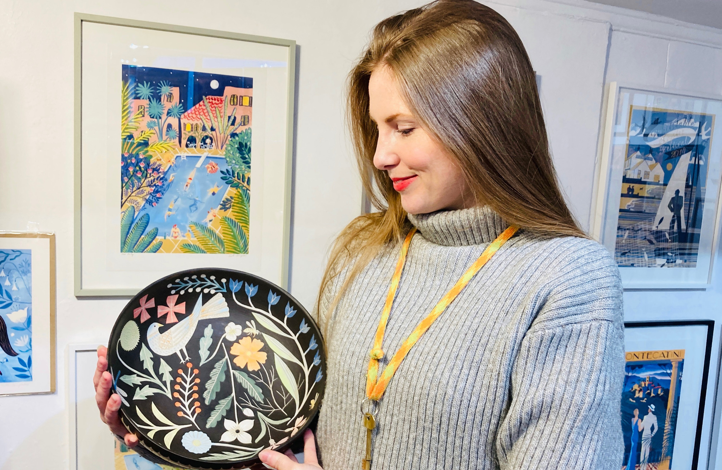 Kate Sampson Ceramics | Beautiful hand painted studio pottery