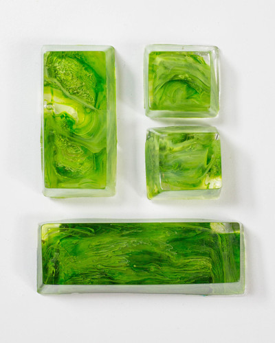 Grass Green Abstract Resin Keycaps | FINESSED MEDIA LLC