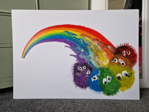Rainbow Fluff Atoms | Mysite
