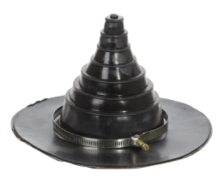 Tredstone EPDM Moulded Pipe Flashing 25mm - 175mm | Roofsy | Delivery ...