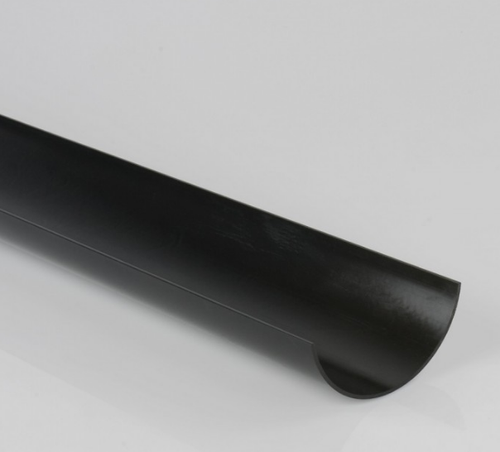 112mm Half Round PVCu Gutter X 4m | Roofsy | Delivery in The North West