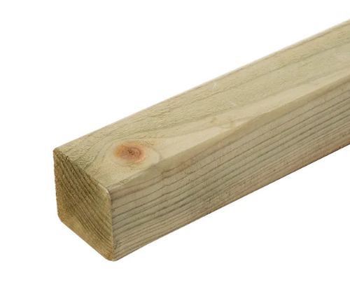 47mm x 50mm Treated Timber 2.4m (2'' x 2'') | Roofsy | Delivery in The ...