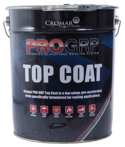 Cromar Pro GRP Roofing Top Coat 20Kg | Roofsy | Delivery in The North West