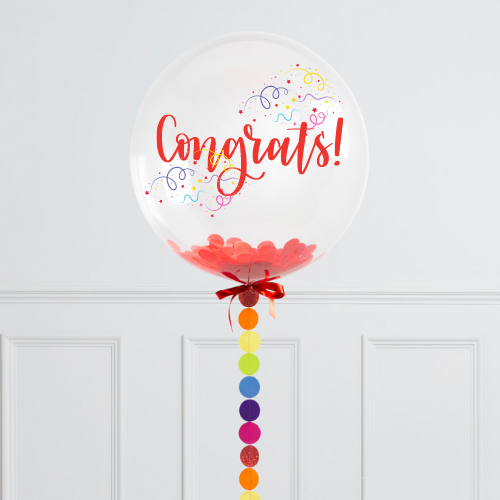 Congrats Bubble Balloon | Balloonsforyou.ie