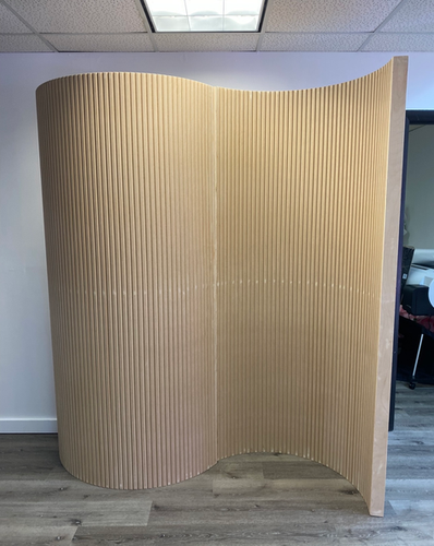 Pink Aura Waved Backdrop- Rental | Haddad Events LLC