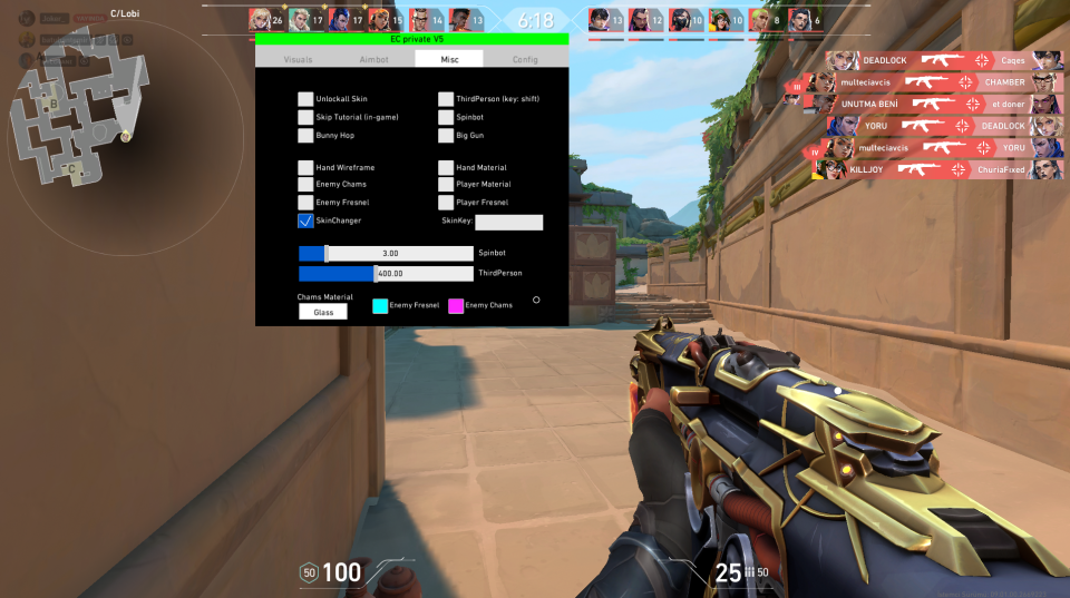 Valorant Full Cheats