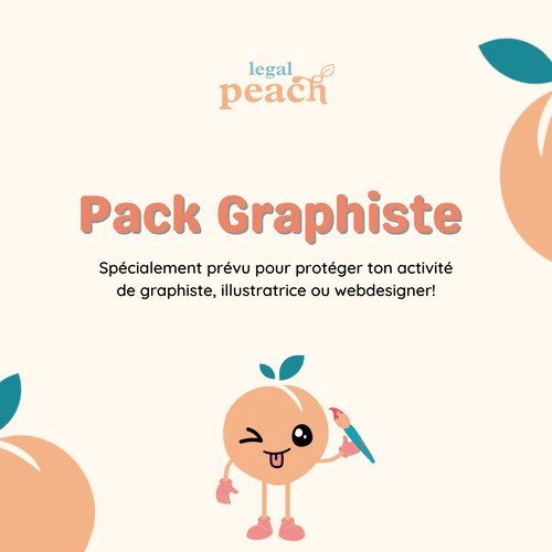 Pack Graphiste | Legal Peach