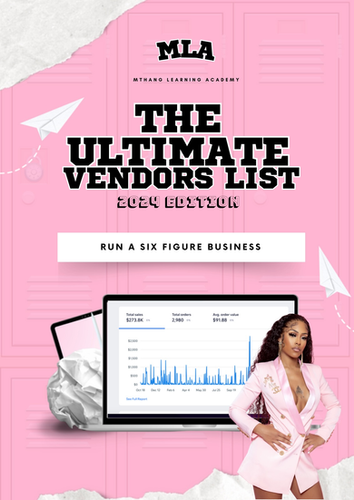 The Ultimate Vendors List 2024 Edition | Mysite