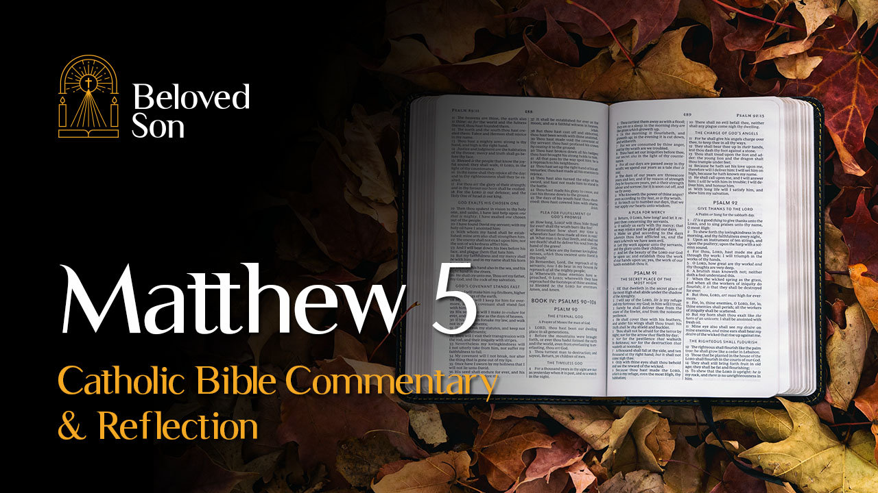 MATTHEW 5 Catholic Bible Commentary Reflection Beloved Son matthew-5-catholic-bible-commentary-reflection-beloved-son