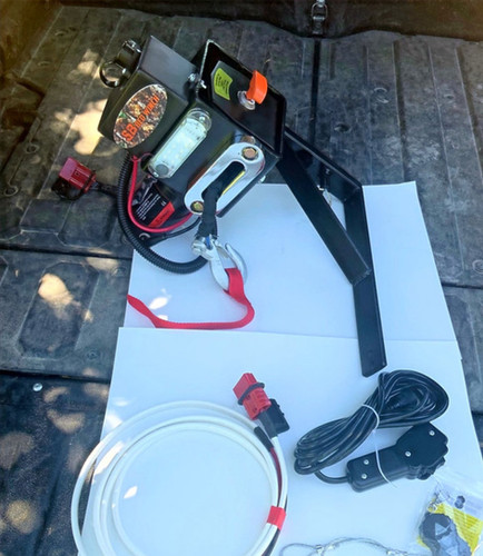 SB Bed Winch Kit for Polaris Ranger XD1500 Northstar | SB Wood and Weld