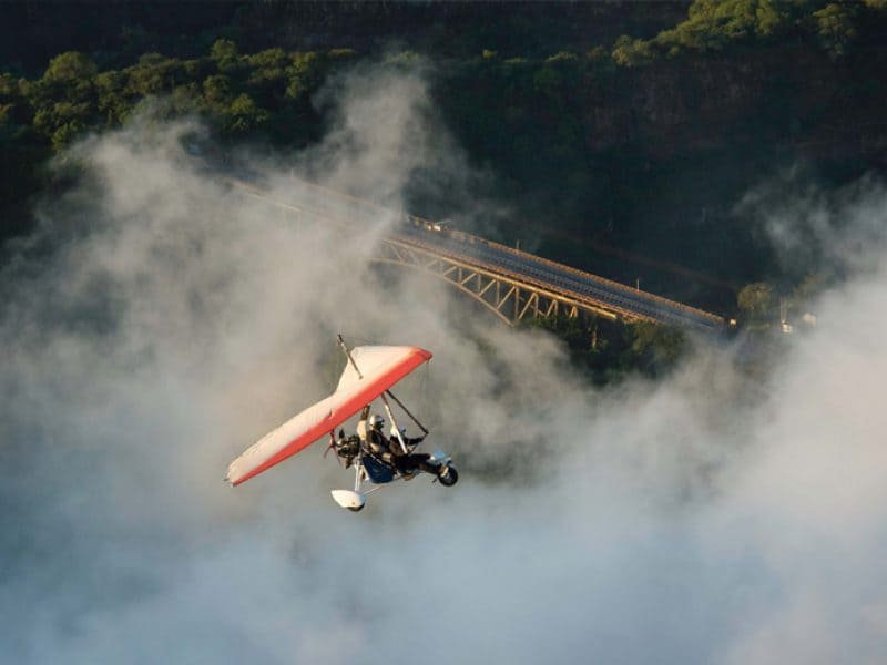 30 Min Microflight Over Victoria Falls