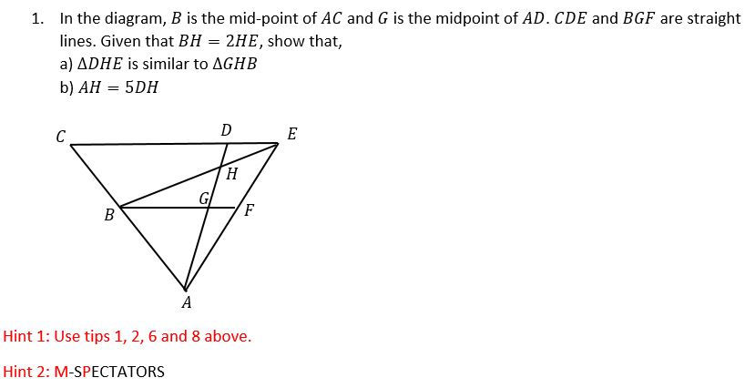 9 Tips to Mastering Proofs of Plane Geometry (O-Level A-Math)