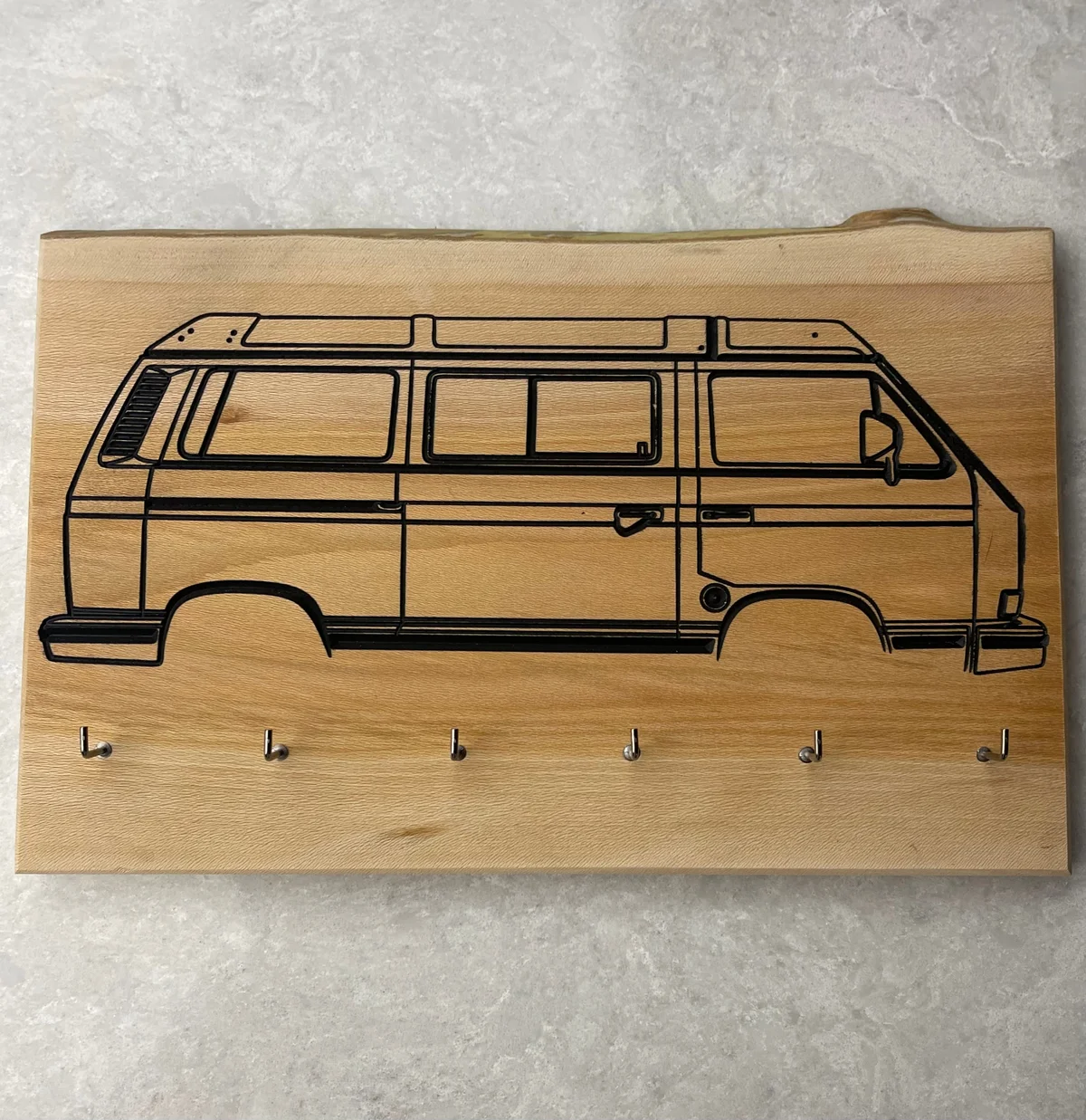 VW Vanagon Key Rack | 5280 Makers