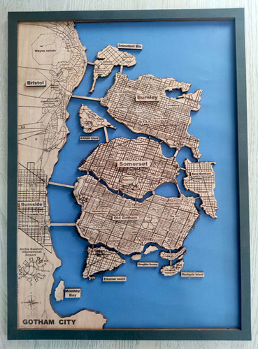 Gotham City Map | My Site 3