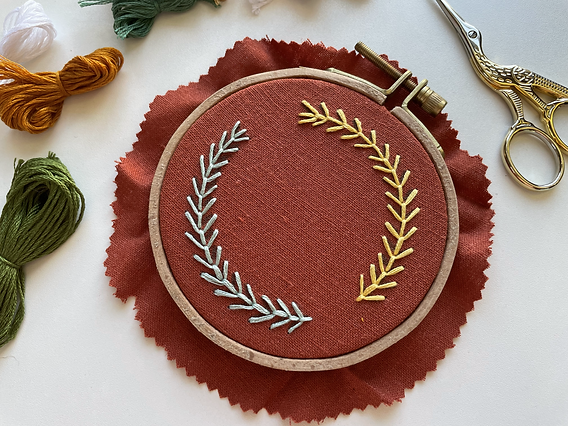 continuous fly stitch