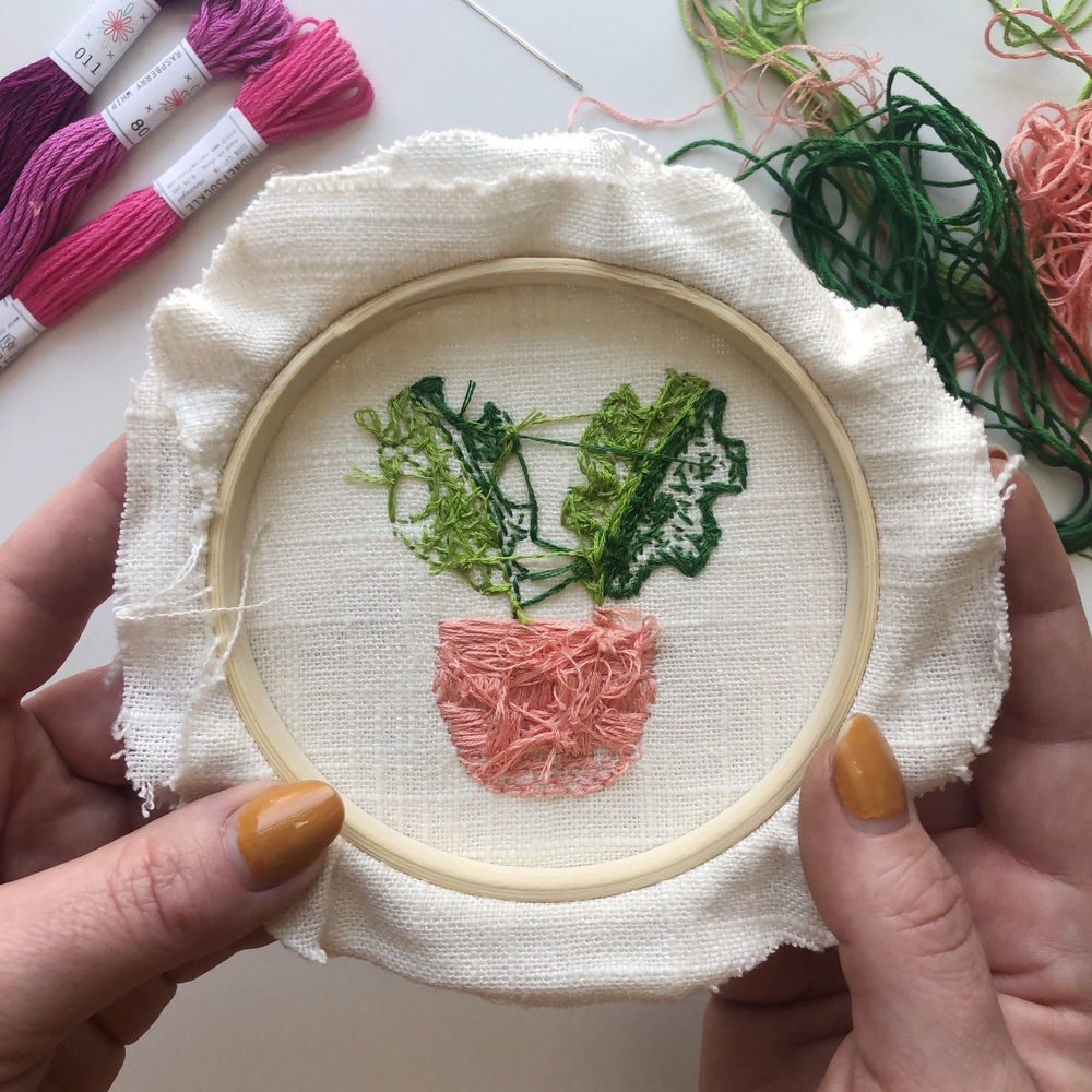 Why does your hand embroidery look bad?