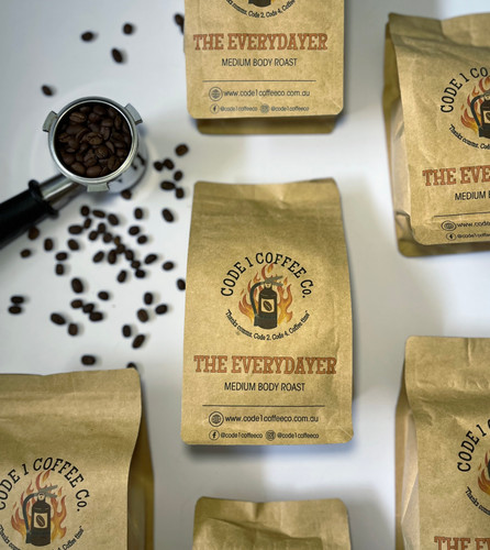 The Everydayer Roast | Code 1 Coffee Co