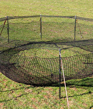 drop net hog trap