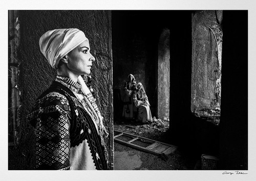 Kyparissia Costumes | Messinia | Black & White Art | George Tatakis