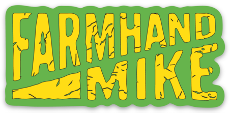 Farm Hand Mike - Logo - Sticker | CazGear