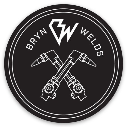 Bryn Welds - Logo Sticker - B&W Torches | CazGear