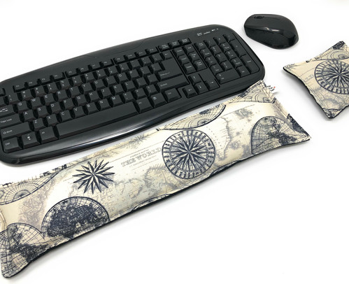 Keyboard & Mouse Pad - World Maps | theflaxsak
